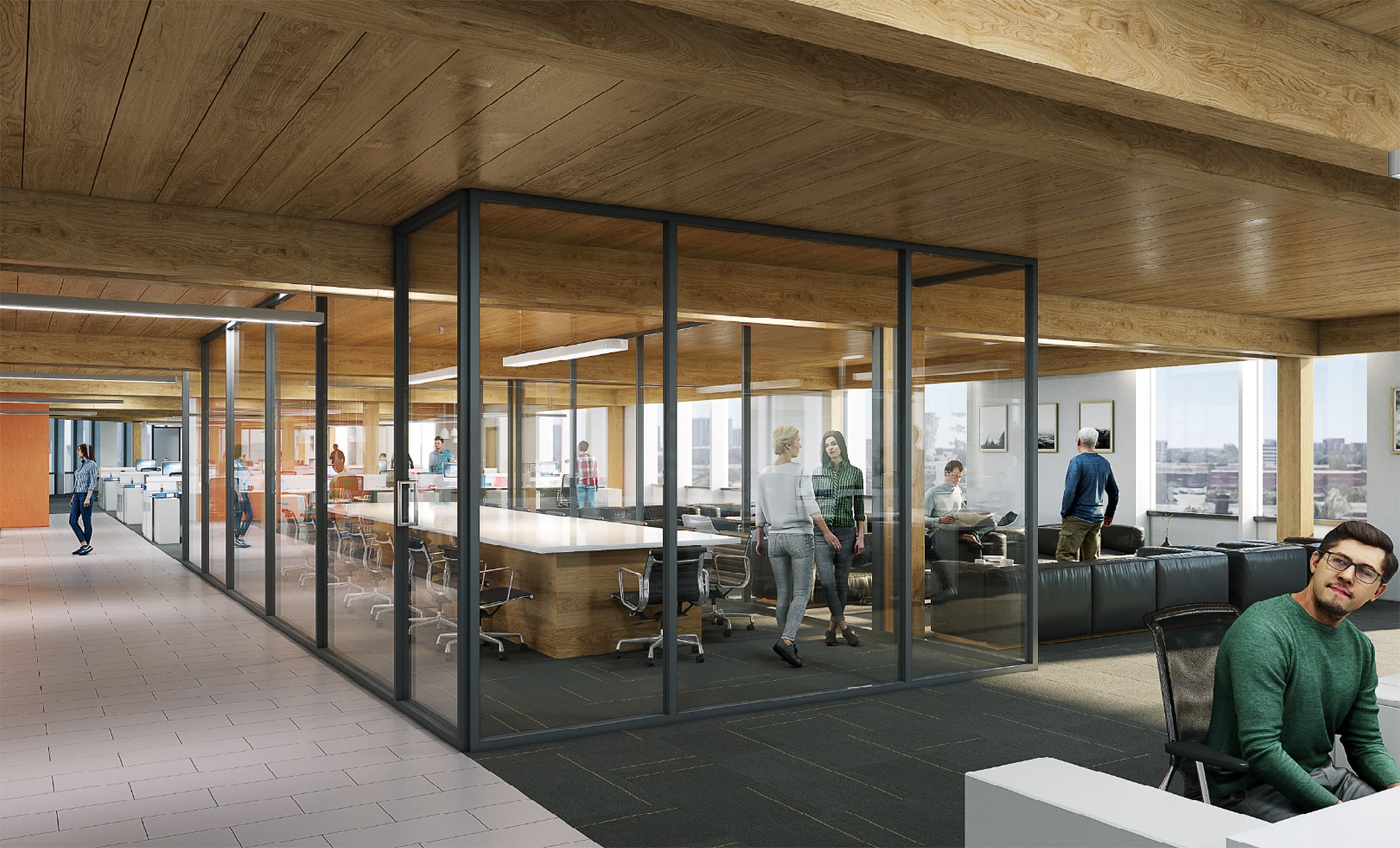 Leaside Innovation Centre: Elevating Office Design with Mass Timber ...